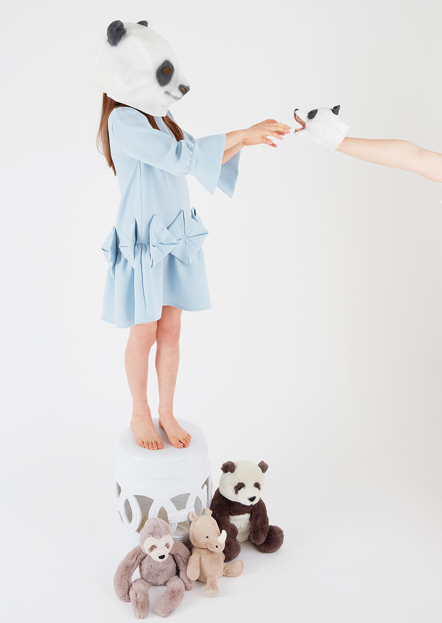 Girls Dress | Short Sleeve | Japanese Kids Clothing | Light Pink ...
